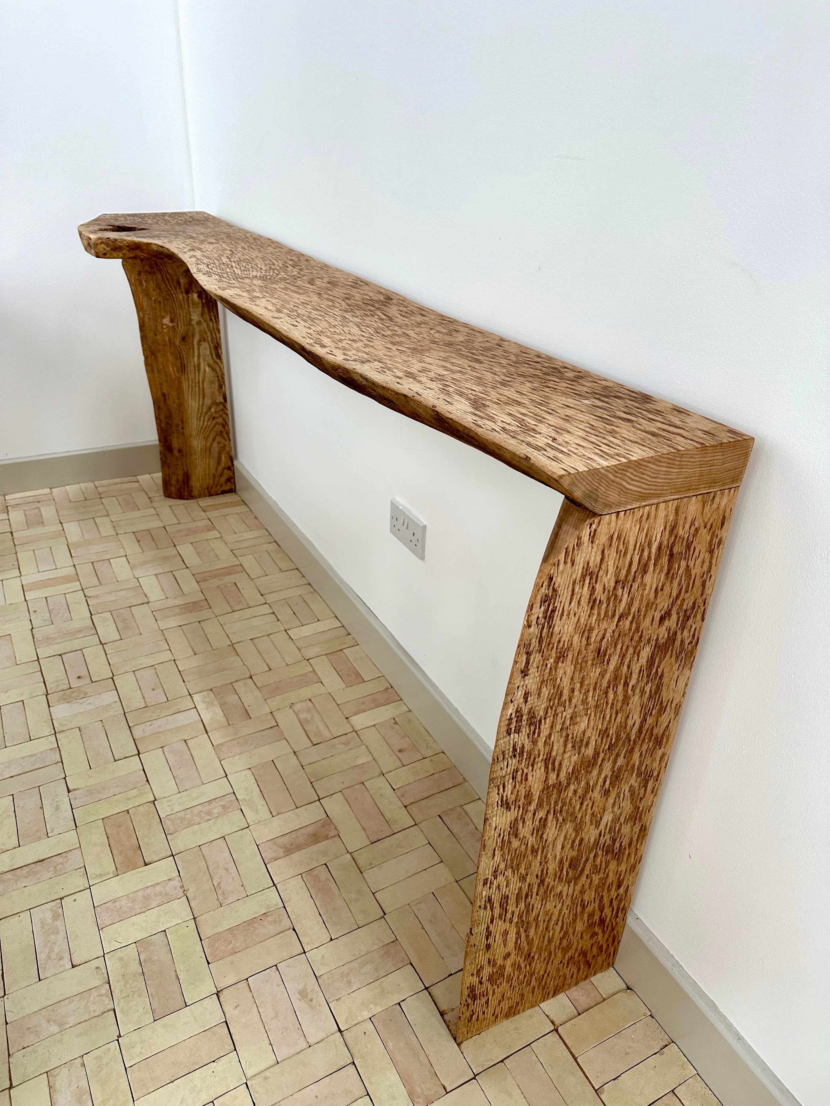 Spalted Console Table – Hidden Gems design