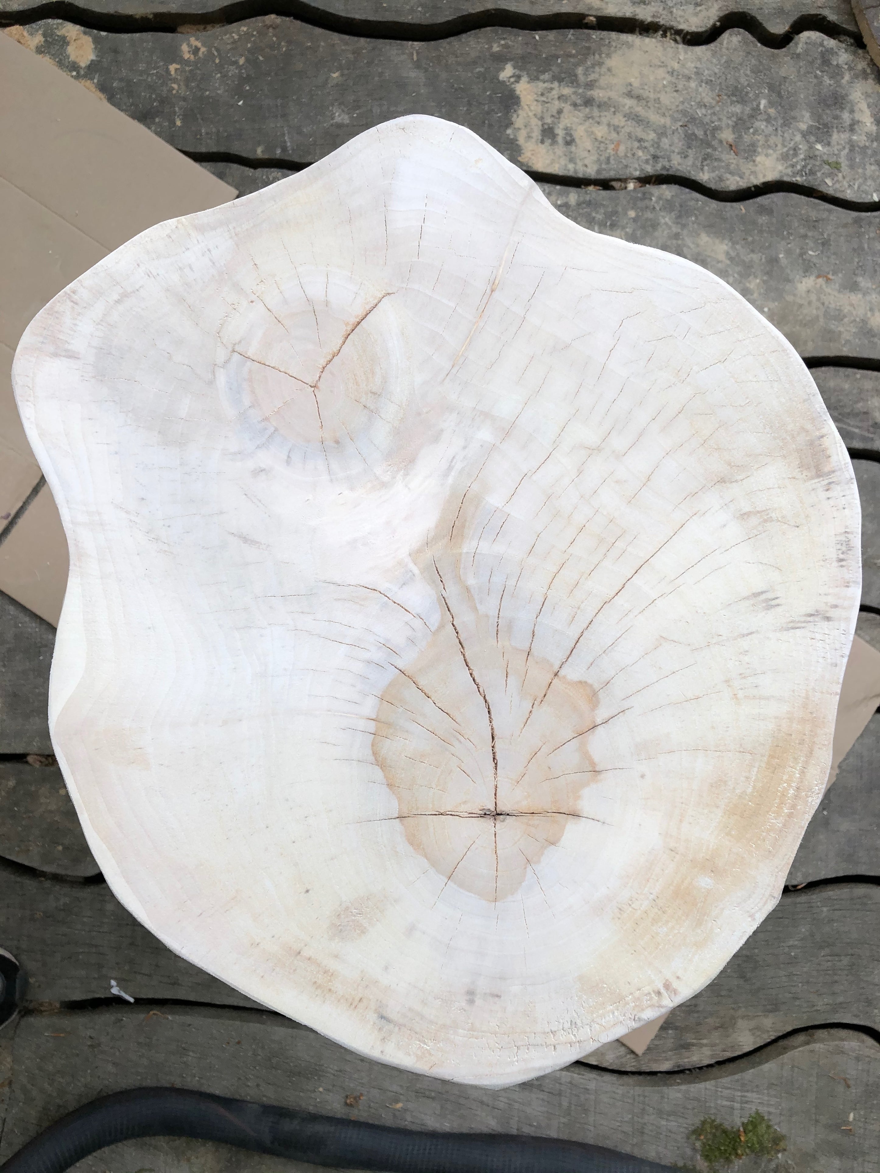 Chiseled Side Table and Seat – Hidden Gems design